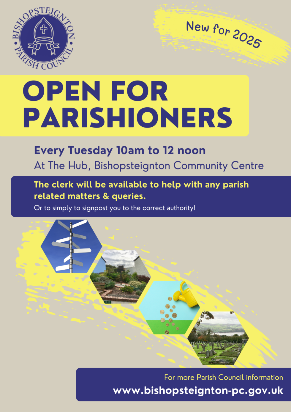 Parishioner Drop-in | Bishopsteignton Parish Website